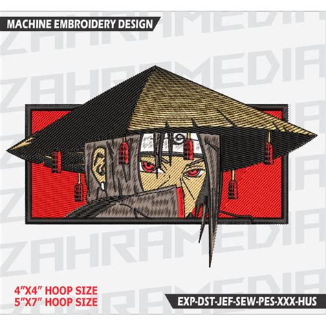 Anime Inspired Machine Embroidery Design Files Instant D Inspire
