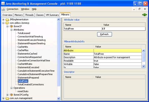 Java Monitoring Bone Cp Connection Pool Stack Overflow