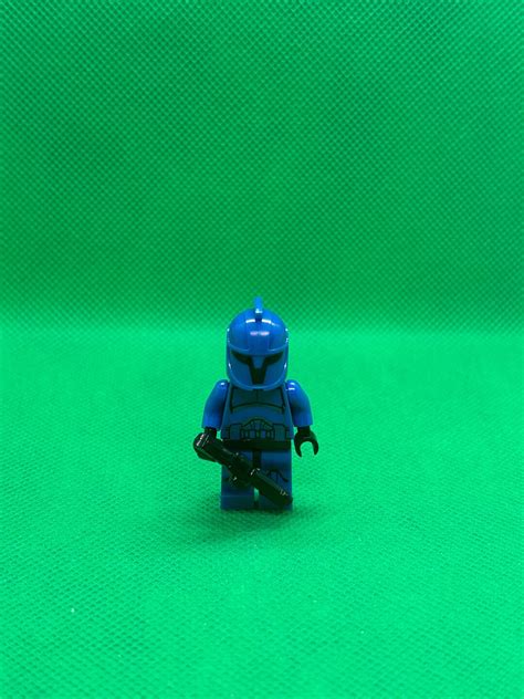 Senate Guard Commando Blue Clone Trooper Star Wars The Clone Wars Minifigure Etsy