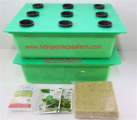 Toko Hidroponik Tanaman Hidroponik Jual Starter Kit Hidroponik Sistem Wick Hidroponik Casa