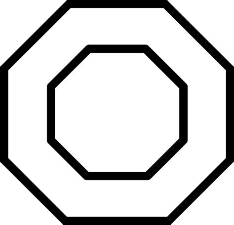 Octagon Vector Icon Design 15338167 Vector Art At Vecteezy
