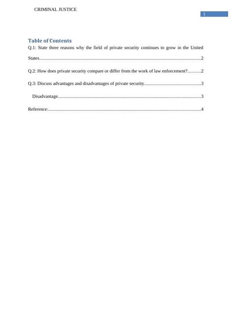 Private Security In The United States Reasons For Growth Comparison