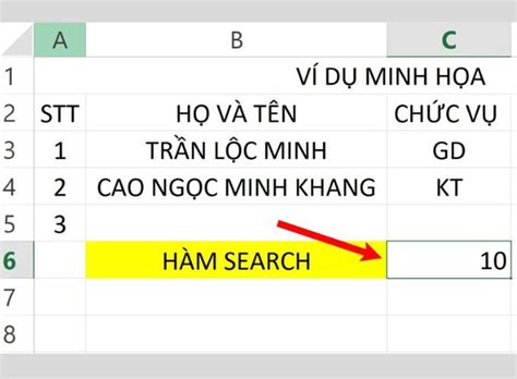 Hàm Tìm Kiếm Trong Excel Hướng Dẫn Chi Tiết Từ A Z