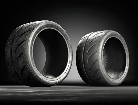 TOYO Tires - R888R 3D model on Behance