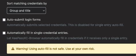 Firefox Make Keepassxc Automatically Enter Credentials Super User