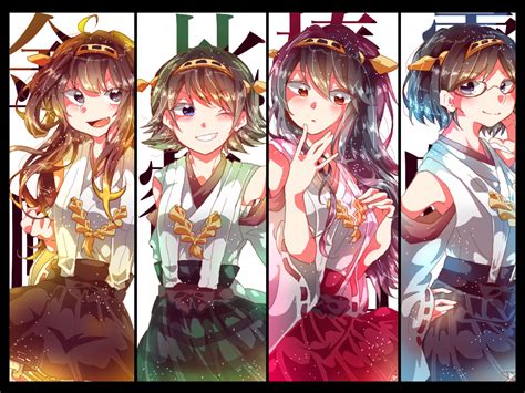 【艦これ】金剛型4姉妹 Ibispaint
