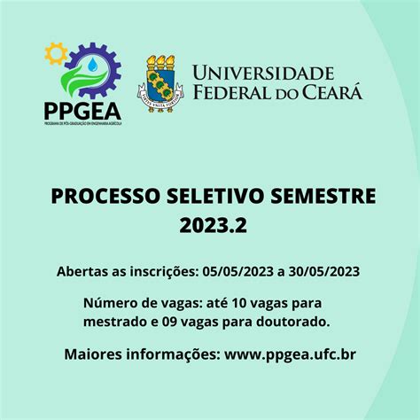 Edital De Seleção 02 2023 Mestrado E Doutorado 2023 2 Programa De