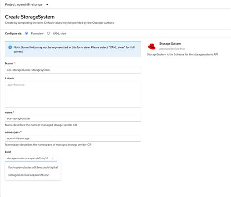 Openshift Data Foundation Create Storagesystem Cant Use External Mode