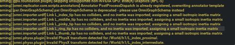 How To Fix The Urdf Error Isaac Sim Nvidia Developer Forums