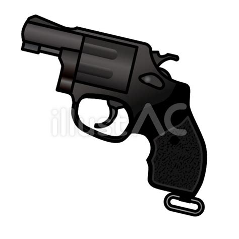 拳銃イラスト No 212385／無料イラストなら「イラストac」