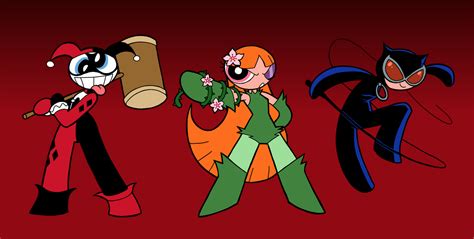 The Powerpuff Girls As Batman Villains By Lellyll On Newgrounds