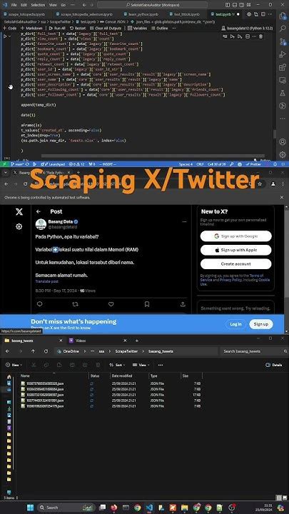 Scraping Xtwitter With Python Selenium Youtube