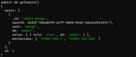 Mongodb 계정 관리 방법