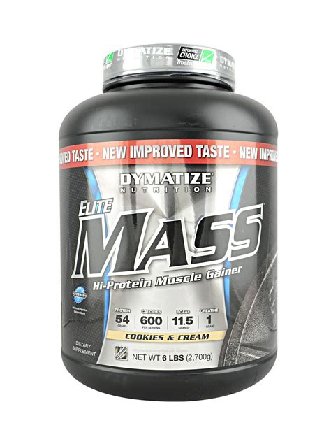 Elite Mass Gainer By Dymatize 2700 Grams