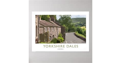 Yorkshire Dales Railway Poster Zazzle