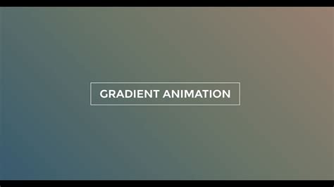 Criando Um Background Com Gradiente Animado Css Puro Youtube