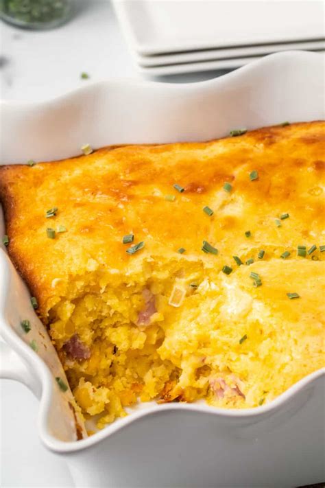 Loaded Cornbread Casserole Recipe The Cookie Rookie®