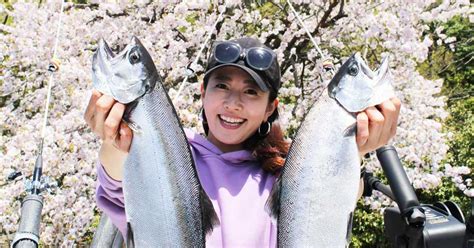 村西アナ、ビワマス51センチに感動 琵琶湖の宝石ザクザク13匹／関西フィッシング サンスポ