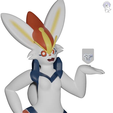 Cinderace 3d Model For Blender Sfm And Gmod By Cappyadams On Newgrounds