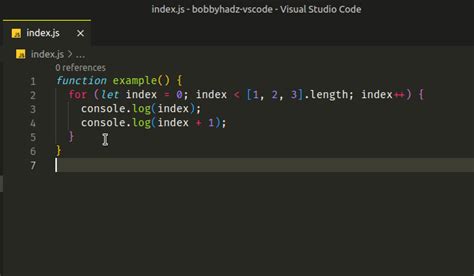 How To Shift A Block Of Code Left Or Right In Vs Code Bobbyhadz