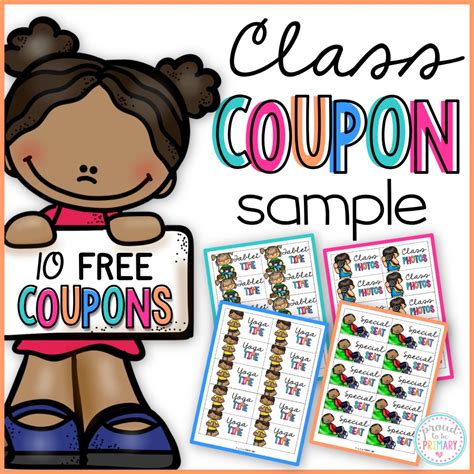 Coupon Templates For School