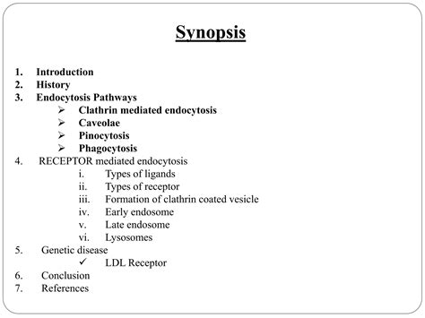 Receptor Mediated Endocytosis By Kk Pptx