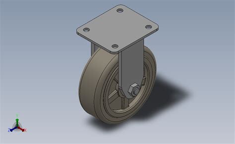 Z13 02 150 102n重型轮 Z13 02 125 102n Solidworks 2018模型图纸下载 懒石网
