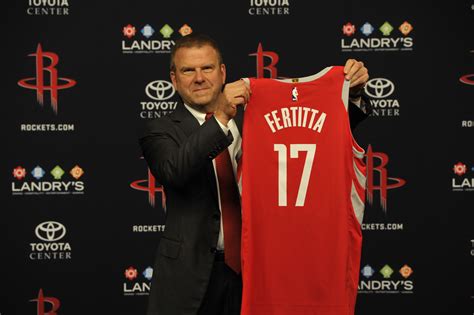 Tilman Fertitta Introduced As Rockets Owner Houston Rockets