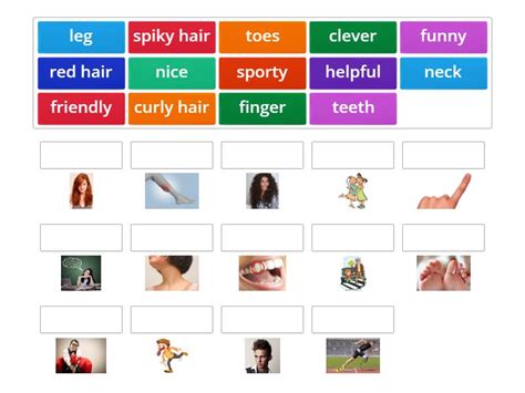 Go Getter 1 Unit 4 Match Up