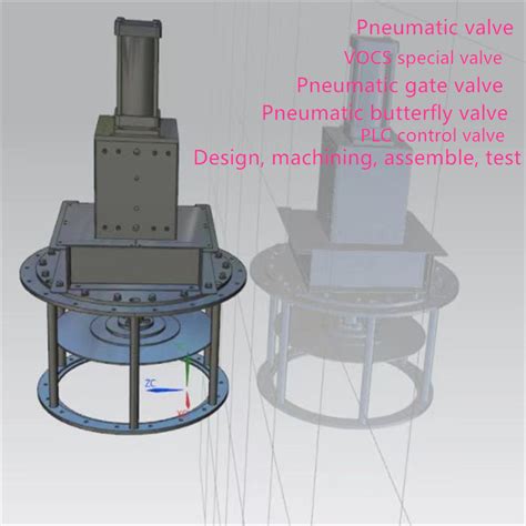 Pneumatic Butterfly Valve Lifting Valve Gate Valve Customized Design And Processing Oem