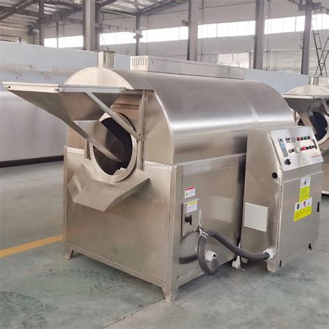 Industrial Automatic Continuous Roaster Machine Roast Electr Coffees Machine Roast Drum Roasting