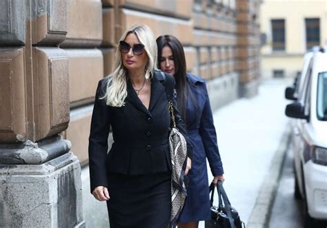 Foto Lejla Fazlagić Stigla Na Ročište U Kantonalni Sud Sarajevo