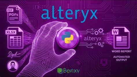 How To Automate Word Reports Using Alteryx And Python Insert Dynamic