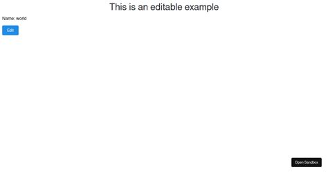 Use Focus Codesandbox