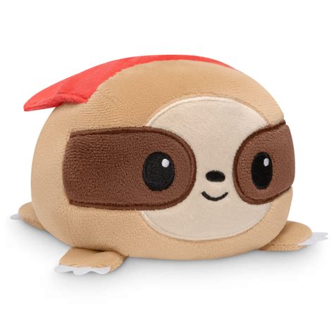 The Original Reversible Sloth Plushie Super Dad Cute