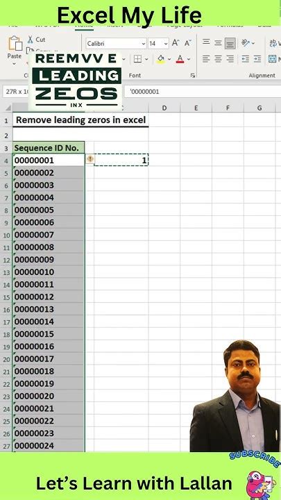 Excel Removezeros Exceltips Datacleaning Excelformulas Spreadsheettips