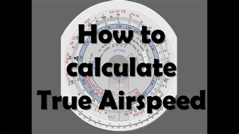 CRP 5 How To Calculate True Airspeed TAS YouTube
