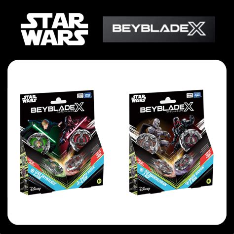Brand New Beyblade X Bx 00 Double Starter Star Wars Luke Skywalker 4