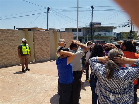 Campus Tijuana participó en el simulacro de sismo efectuado hoy