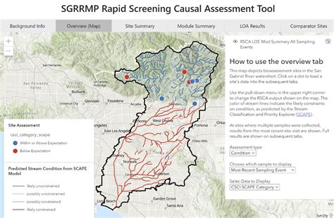 Interactive Web Based Stream Causal Assessment Tool Developed To ID