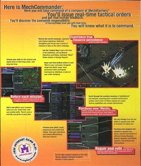 Mc1mcg Darkest Hours Beginners Guide News Mechcommander Moddb