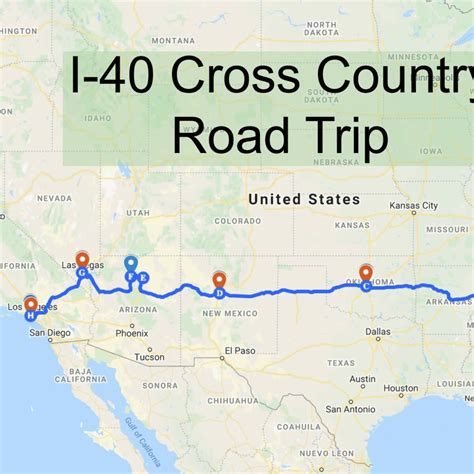 Interstate Hwy 40 Road Conditions