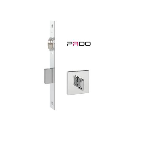Fechadura Rolete Porta Banheiro Wc Pivotante Pado Inox Polido Cromado