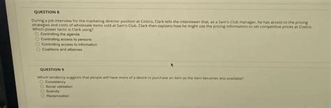 Solved During A Job Interview For The Marketing Director