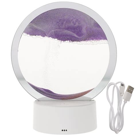 3d Timglas Sandscape 3d Moving Sand Art Bordslampa Sand Lamp 3d Sand Art Lamp20x16cm 20x16cm