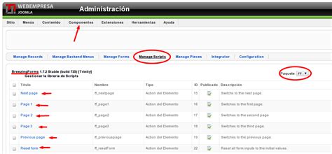 Traducción de los scripts en breezingform Joomla 1 5