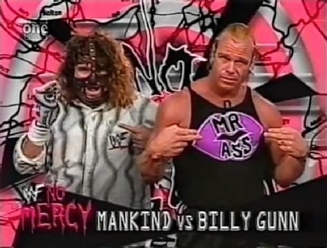 Wwf No Mercy 1999 Uk Mankind Vs Billy Gunn Rwwematchgraphics