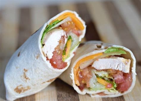 Summer Chicken Taco Wraps Honest And Truly