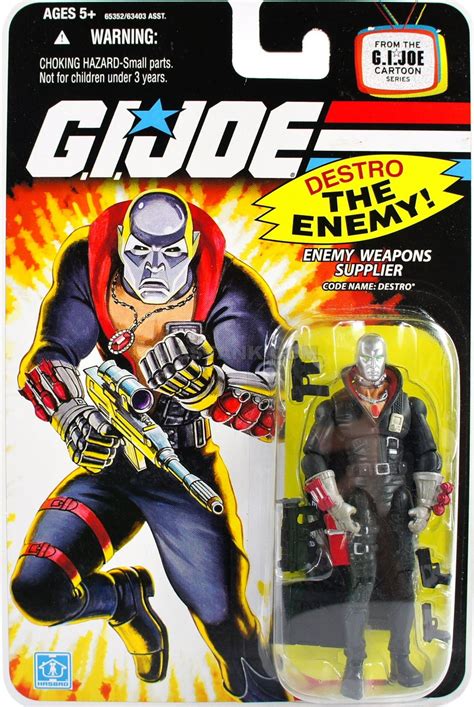 Destro Foil Card Gi Joe Toy Database And Checklists