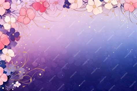 Premium Ai Image Purple And Gold Outline Luxury Design Background